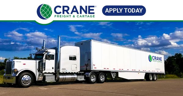 Crane Freight & Cartage Now Partnering With Owner Operators!