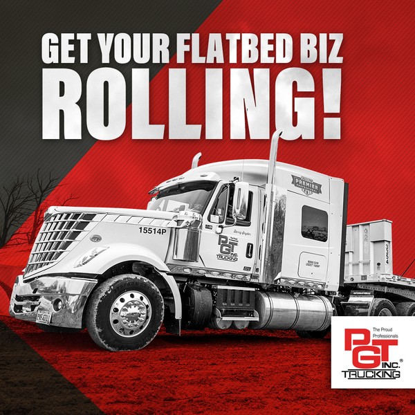 PGT Trucking is Hiring Flatbed Drivers – Home Weekends